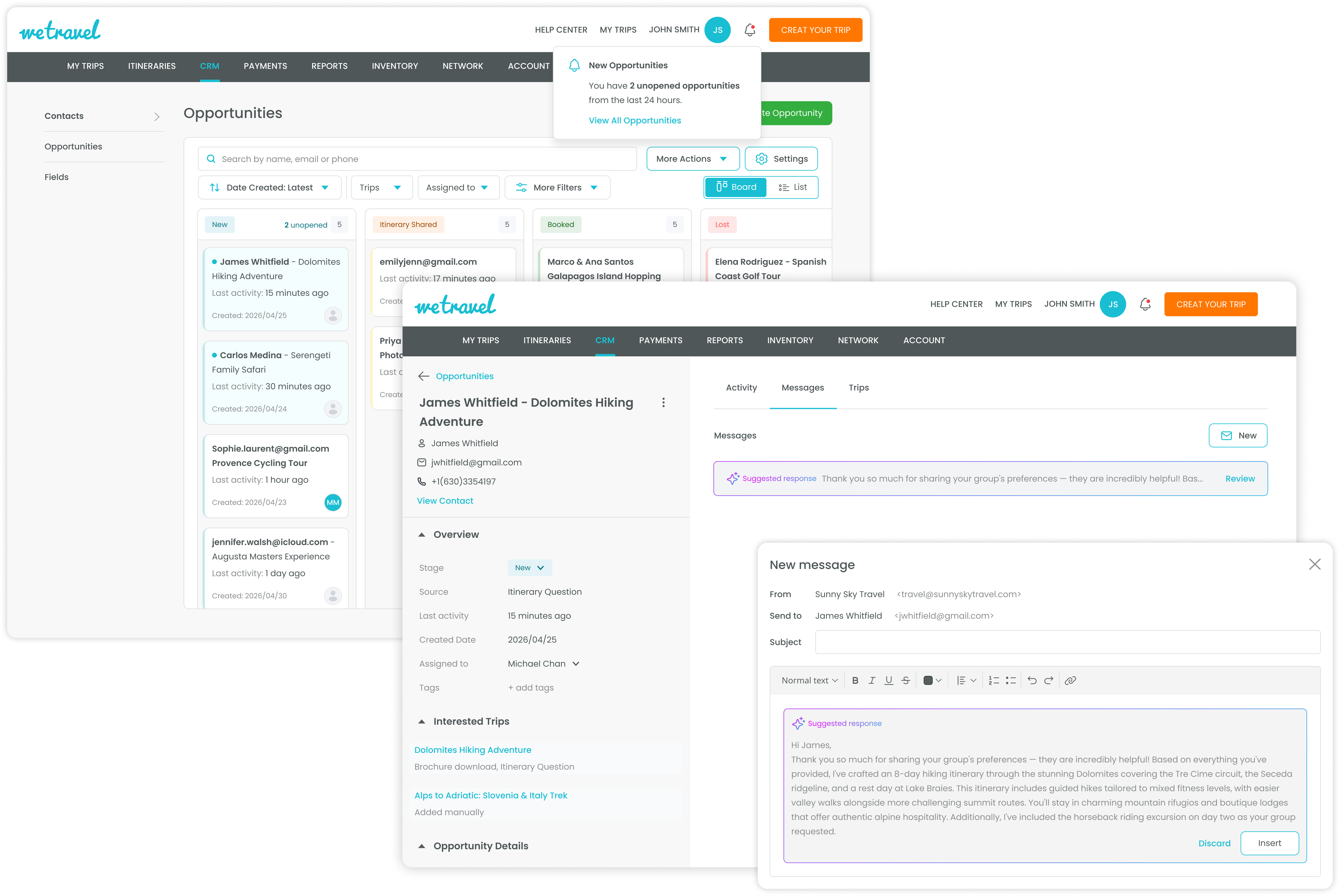 Travel Agency Software Solutions for Advisors and Agencies - WeTravel
