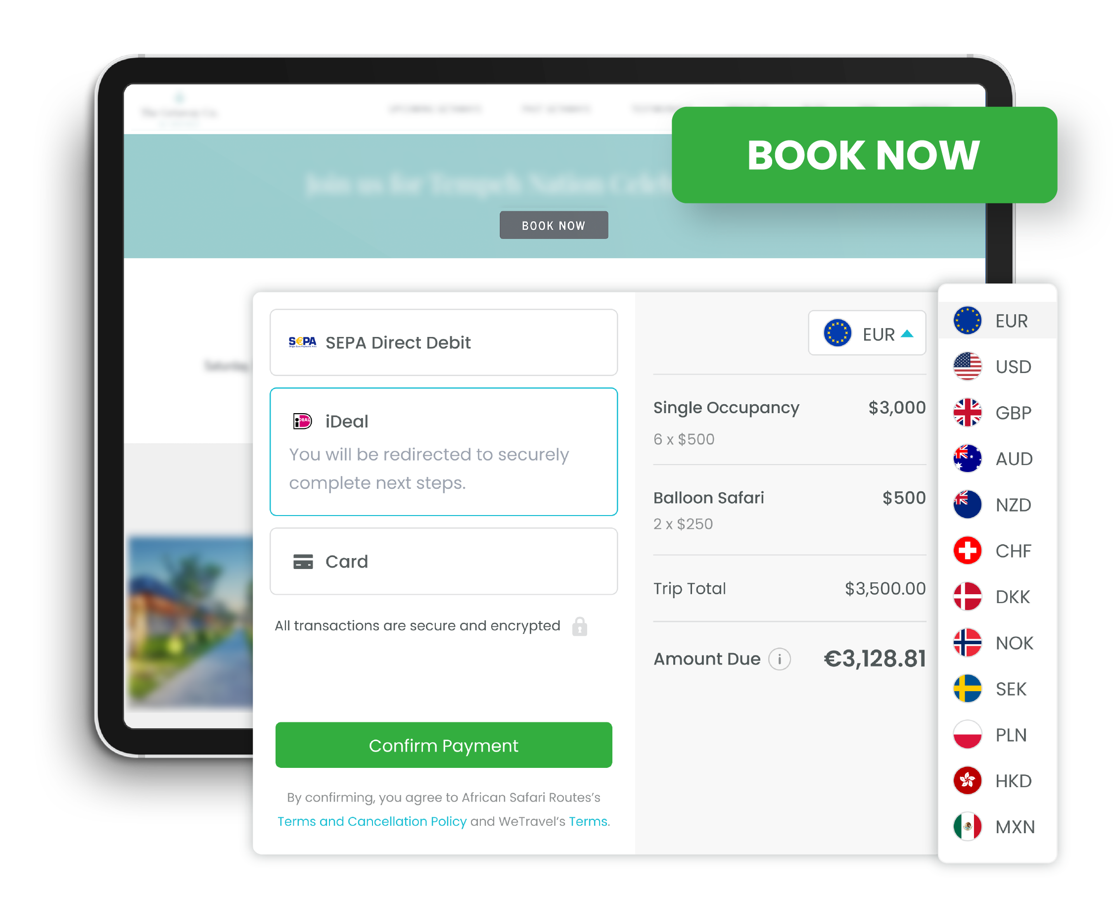 Travel Itinerary Building Software from WeTravel
