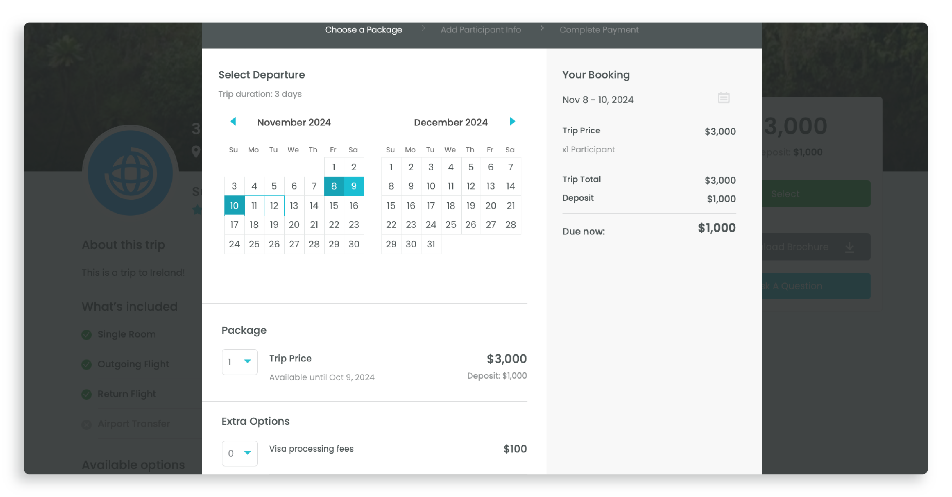 Solicite una demostración de WeTravel