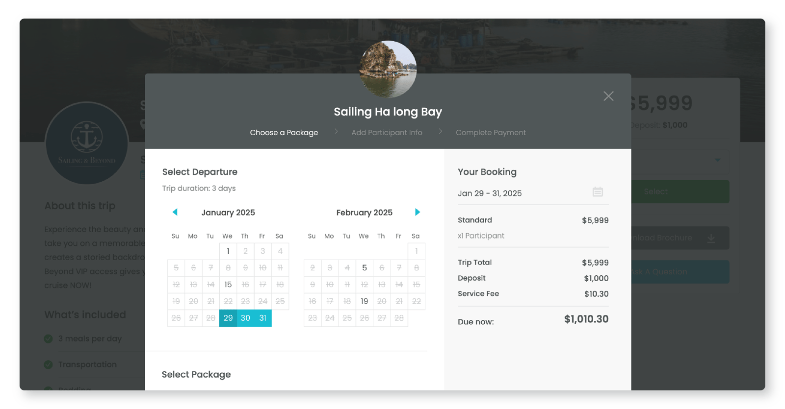 Charter Boat & Cruise Management Software for Group Travel Companies