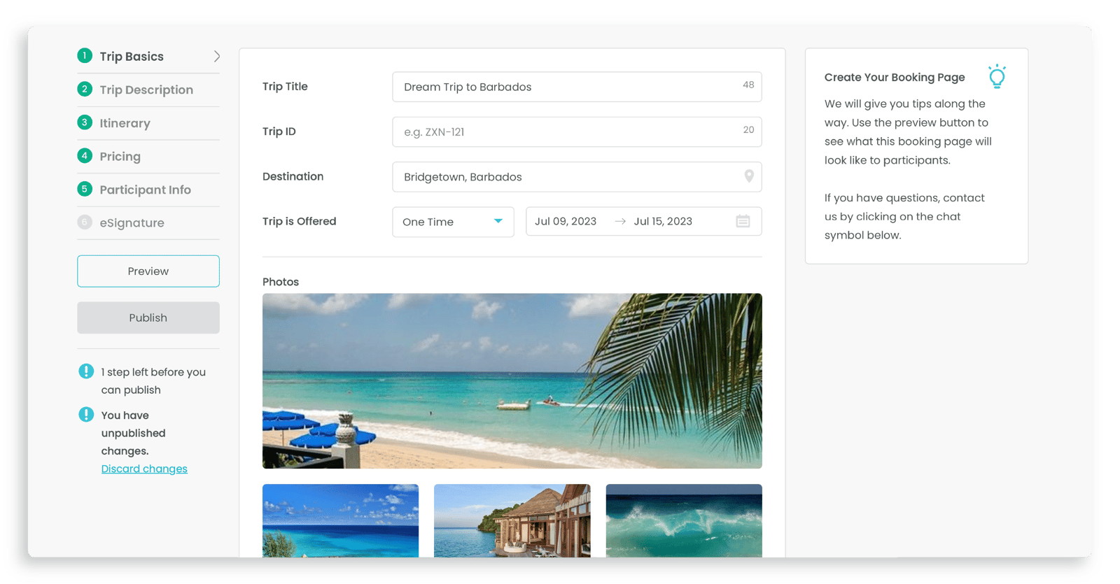 Luxury Custom Trip Management Software for Group Travel Companies