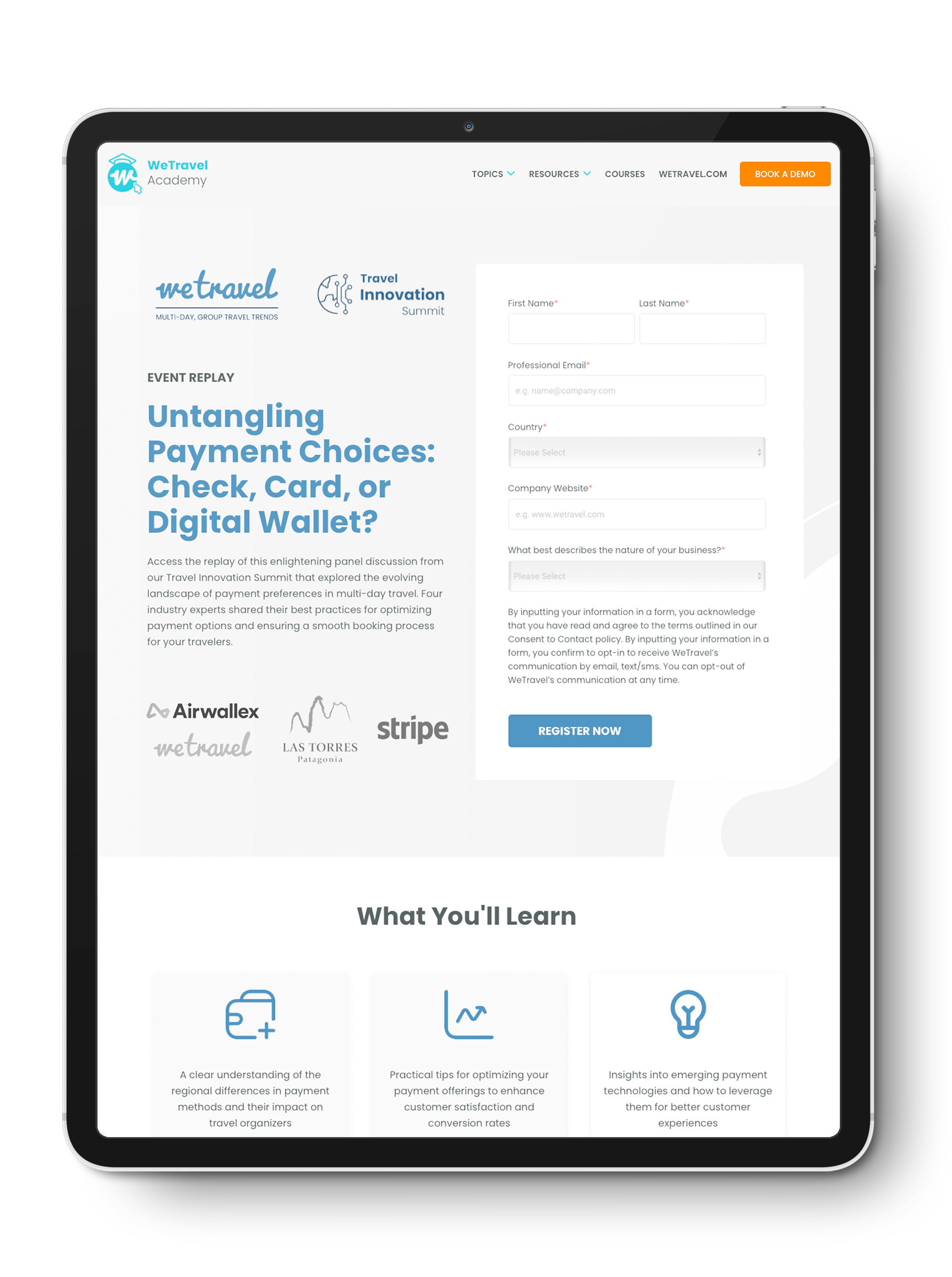 WeTravel Pricing - Payment Processing For Travel Industry