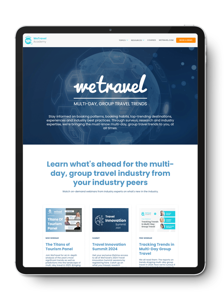 WeTravel: Trip Management for Custom Group Travel