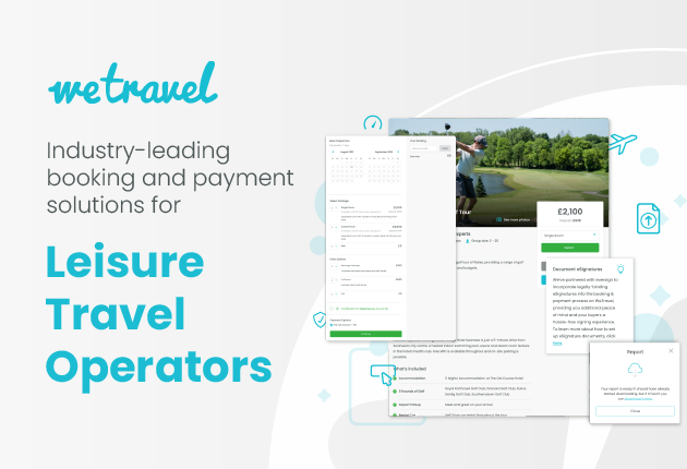The best booking and payment gateway for Leisure Travel Operators